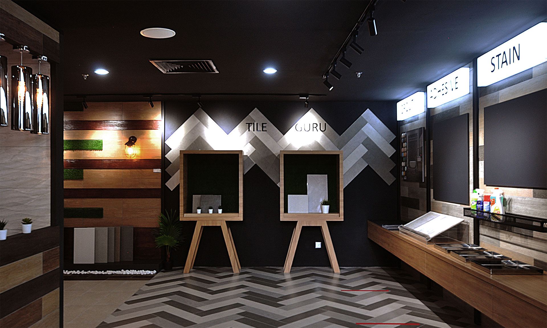 Guocera Tiles Showroom & Office Space – VMDG